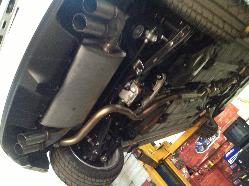 Invidia Q300 Titanium Rolled Tips Catback Exhaust — Subaru Impreza WRX ...