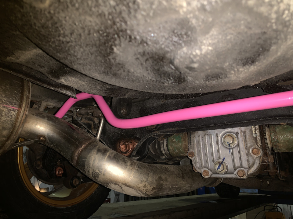 Замена заднего стабилизатора с 17 мм на 20мм плюс новые резинки и новые ...