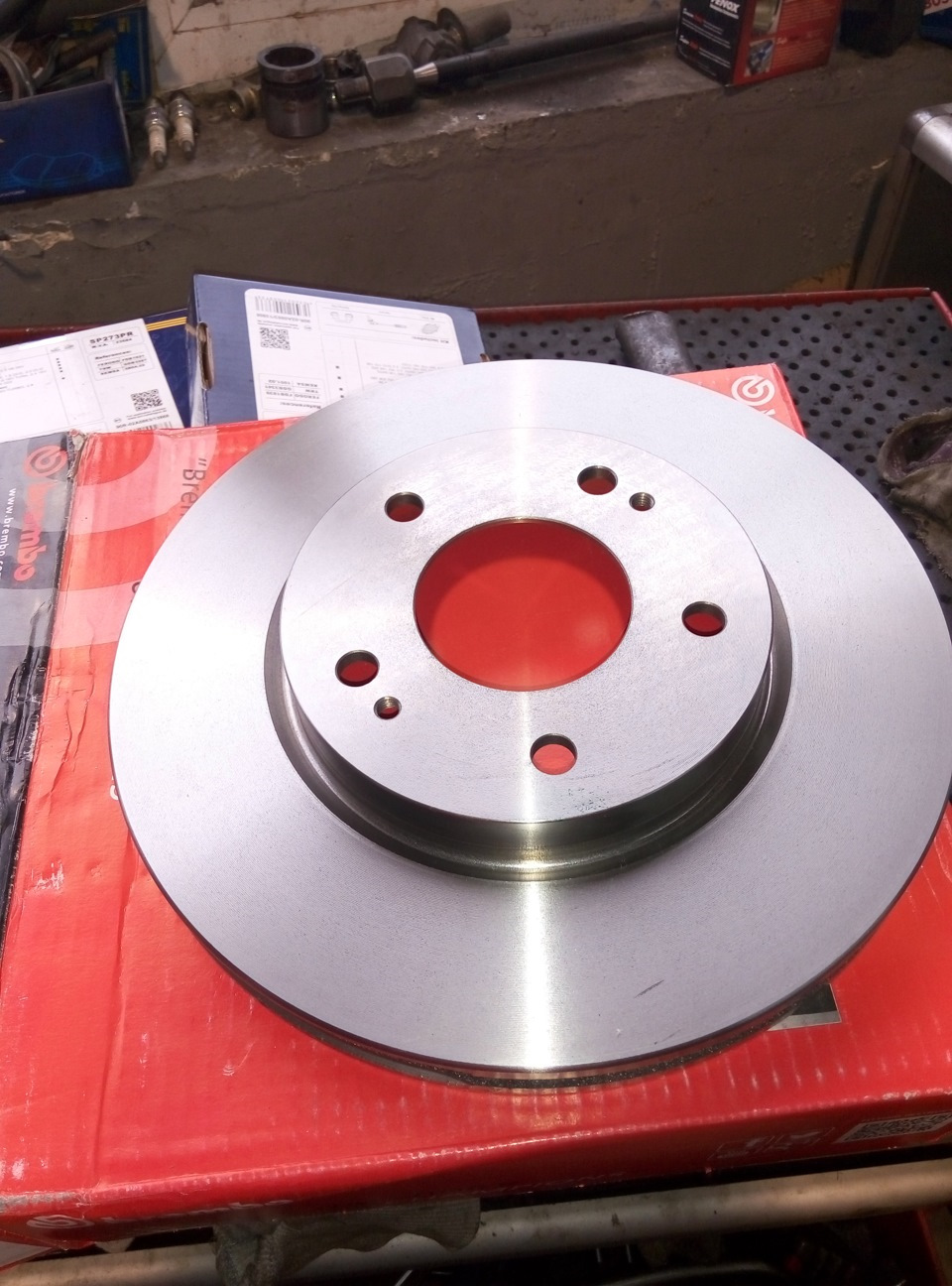 BREMBO — 09.A148.10 — Mitsubishi Lancer X, 2 л, 2007 года | своими ...