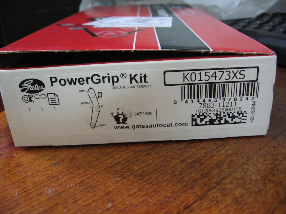 K015473XS Комплекты деталей для ремней грм GATES | Запчасти на DRIVE2