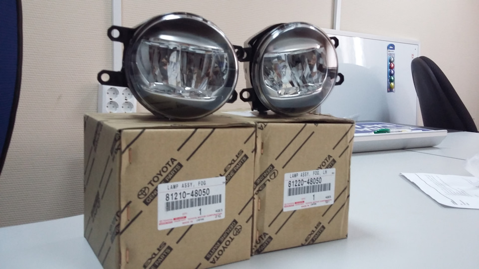 LED ПТФ KOITO TOYOTA LEXUS — Toyota Camry (XV50), 2 л, 2013 года ...