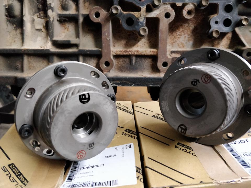 Замена муфт VVT-i — Lexus LS (UCF30), 4,3 л, 2006 года | поломка | DRIVE2