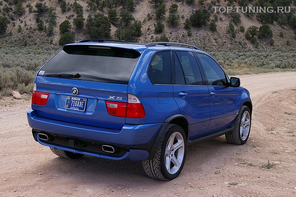 Опрос, губа задняя 4.8 спорт. — BMW X5 (E53), 4,4 л, 1999 года | стайлинг | DRIVE2