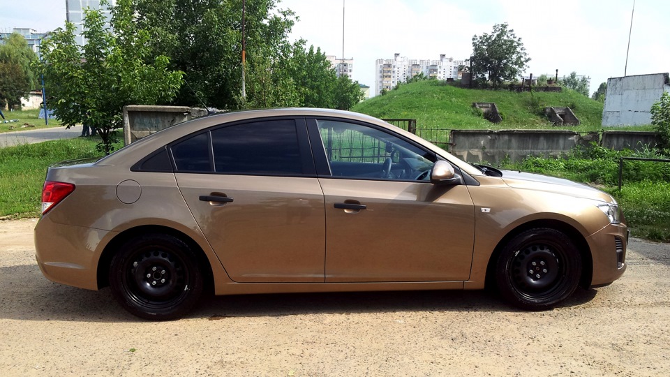 чуть чуть LOW (Eibach Pro-Kit -35mm) — Chevrolet Cruze (1G), 1,8 л ...