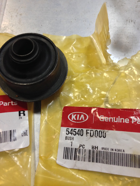 54540FD000 ВТУЛКА РУЛЕВОЙ ТЯГИ KIA HYUNDAI | Запчасти на DRIVE2