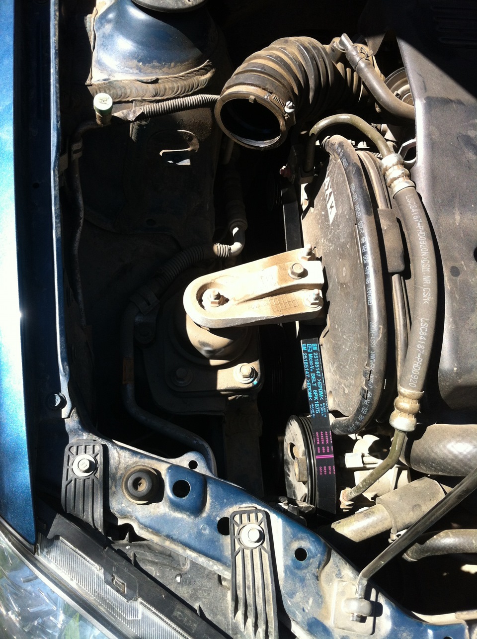 25185147 Приводной ремень компрессора кондиционера, 100 см GM ...