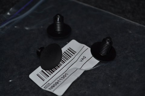 N90911301 пружинный зажим VAG | Запчасти на DRIVE2