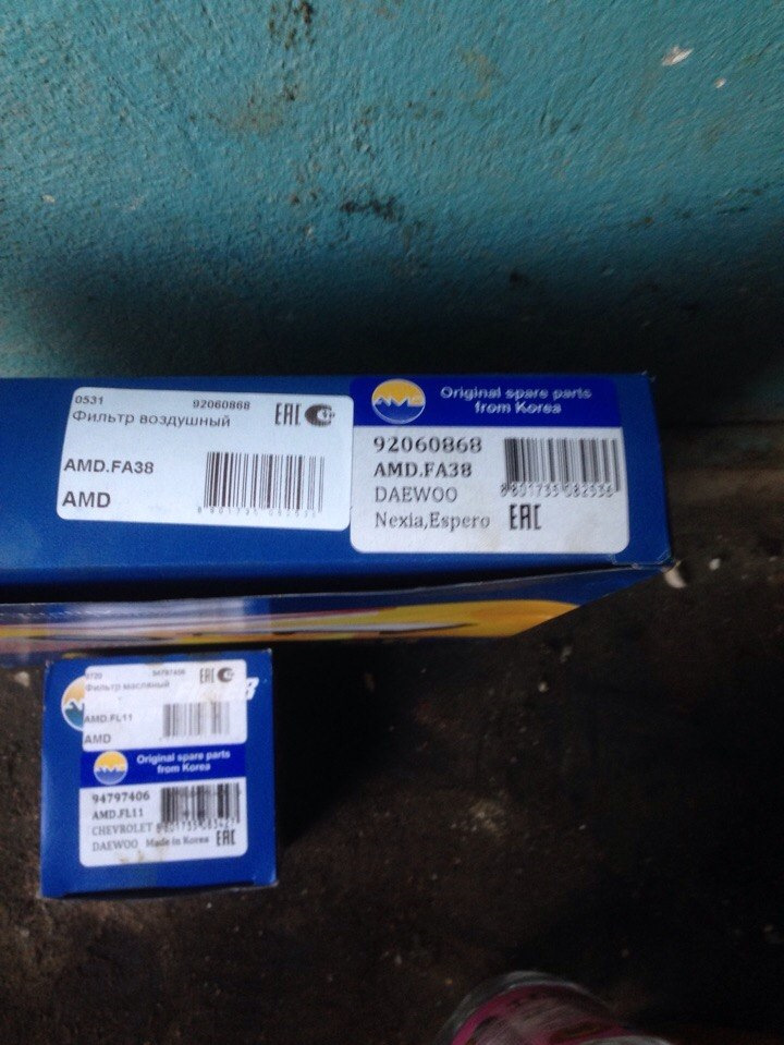 92060868 Фильтр воздушный GM | Запчасти на DRIVE2