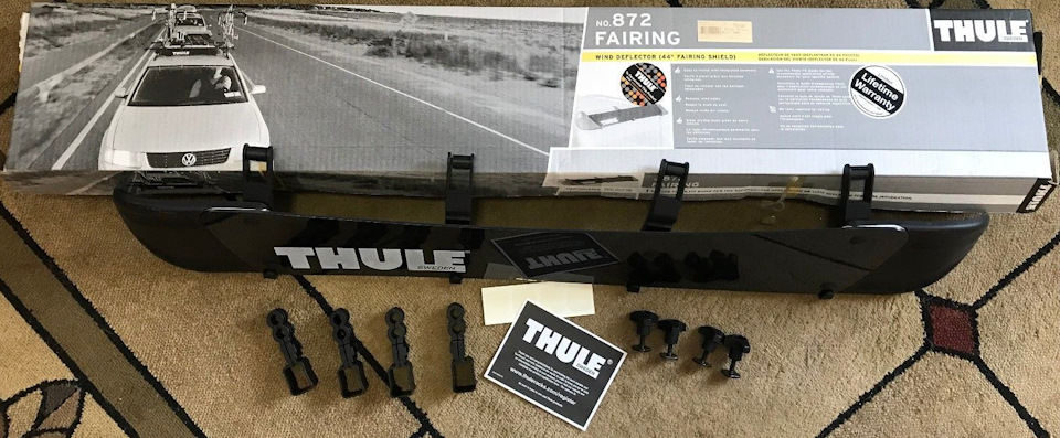 Fairing Thule 872XT — Volkswagen Golf Mk4, 1,9 л, 2002 года | стайлинг | DRIVE2