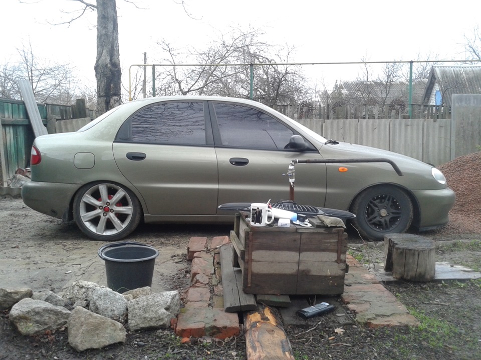 ДИСКИ р17 — Daewoo Lanos, 2 л, 2008 года | колёсные диски | DRIVE2