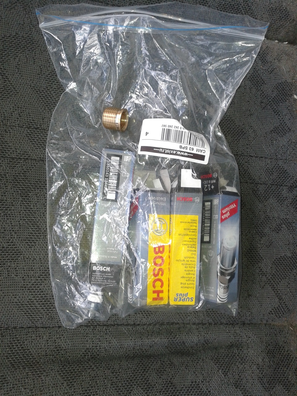 0242240592 Свеча зажигания BOSCH | Запчасти на DRIVE2