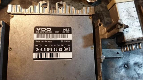 A0135451132 Блок управления Mercedes | Запчасти на DRIVE2