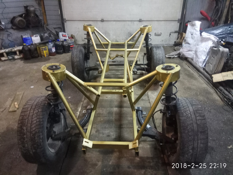 ATV SUBARU frame color gold metallic — DRIVE2