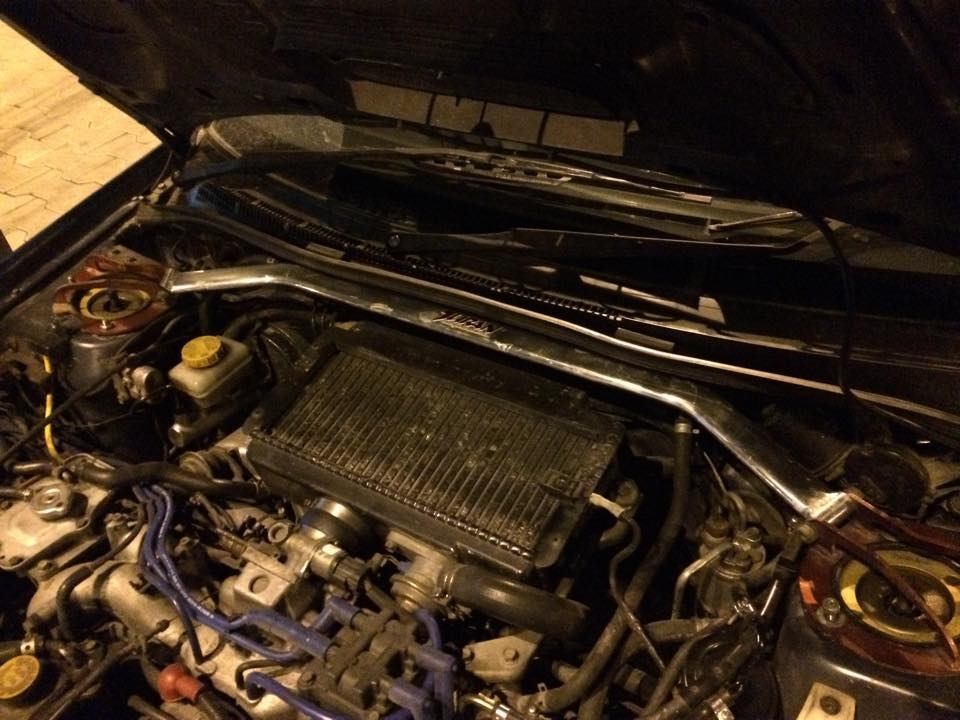 JURAN Front Upper Strut Bar — Subaru Impreza WRX (GC, GL), 2 л, 1999 ...