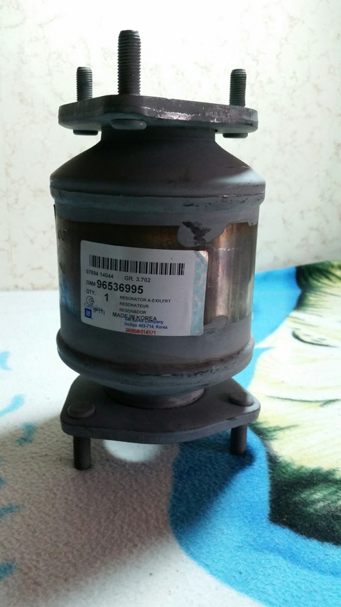 96536995 Глушитель GM | Запчасти на DRIVE2