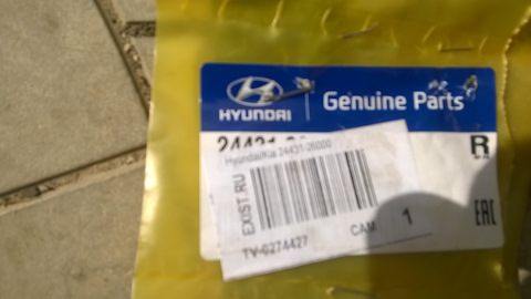 2443126000 Успокоитель цепи KIA HYUNDAI | Запчасти на DRIVE2