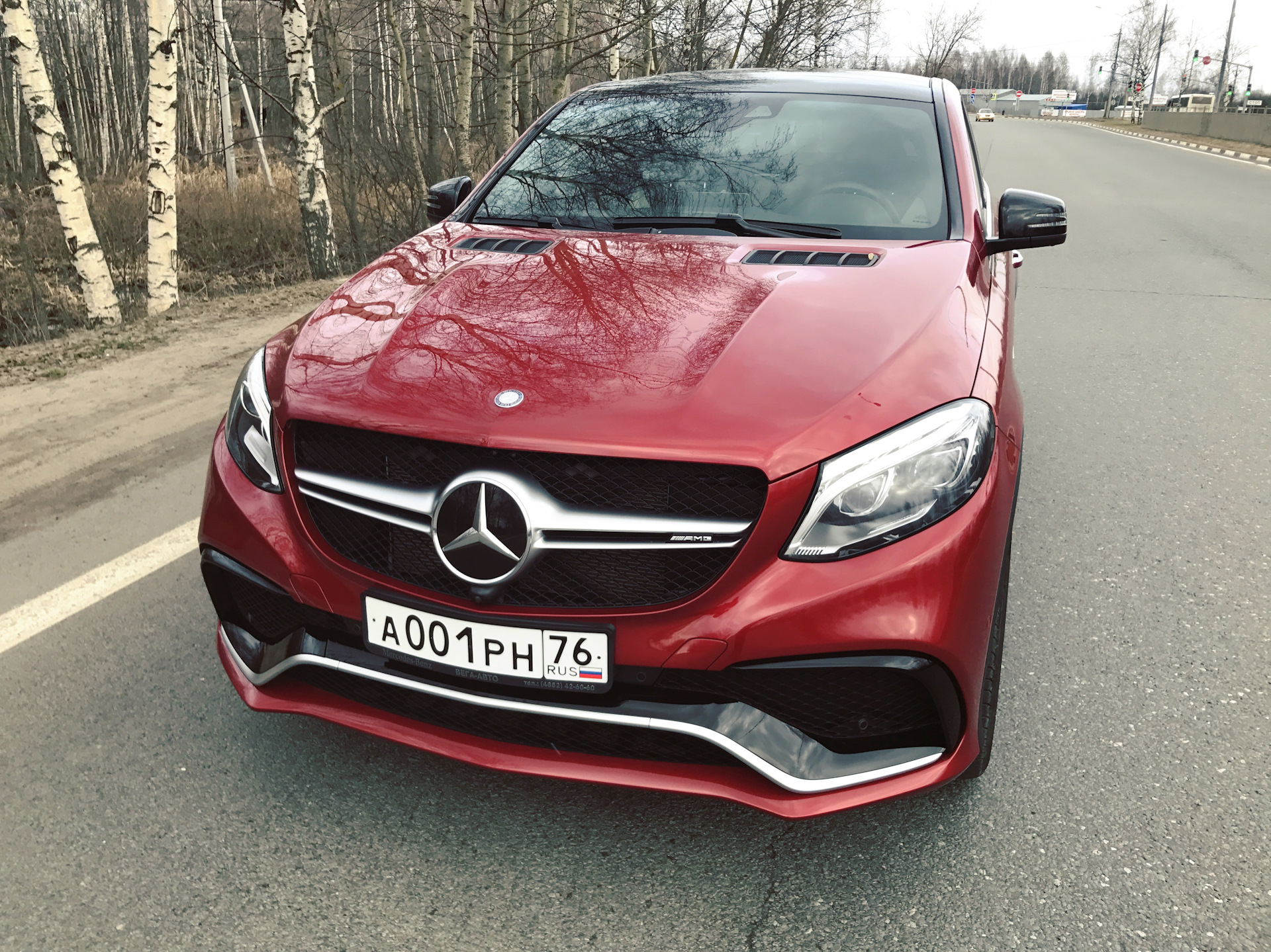 #208 Новое и интересное… — Mercedes-Benz GLE 43 AMG Coupe, 3 л, 2015 ...