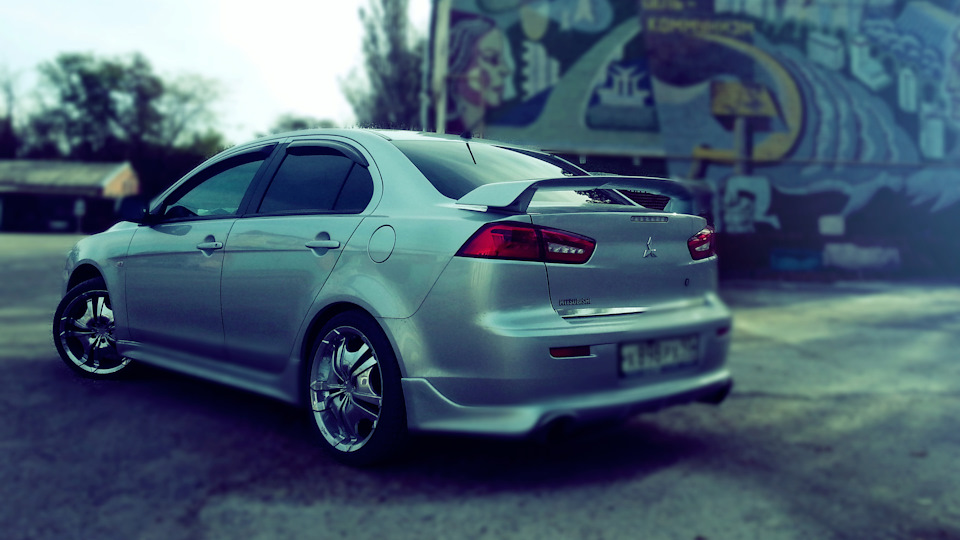 У меня родился сын. УРА! — Mitsubishi Lancer X, 2,4 л, 2008 года ...