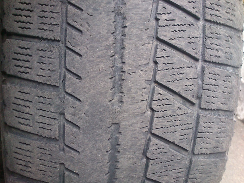 Отчёт о резине Bridgestone Blizzak VRX — Lada Калина седан, 1,4 л, 2010 ...