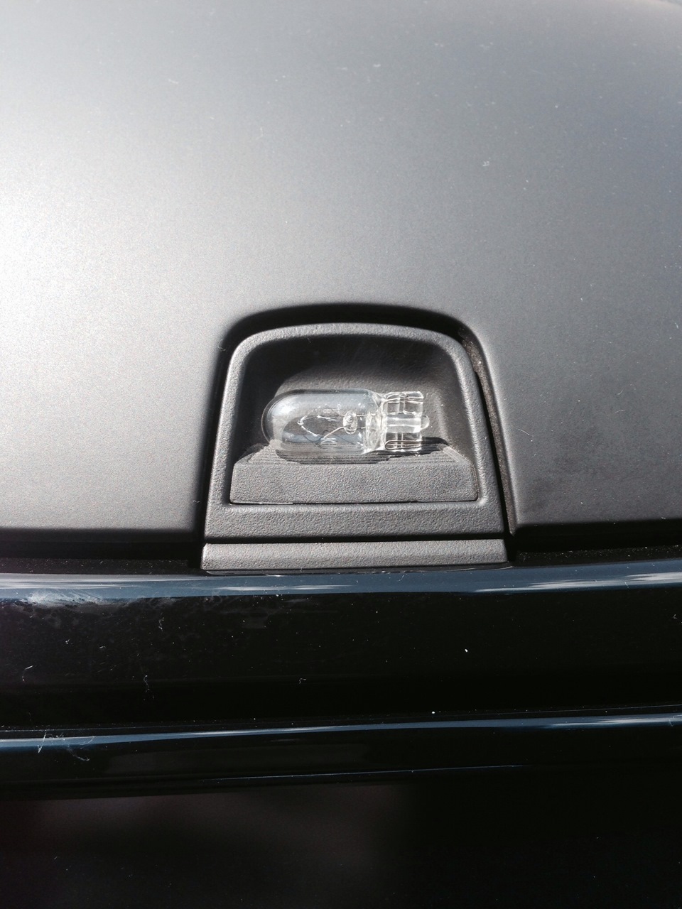 12. Philips BlueVision ultra в подсветку номера. — Chevrolet Cruze (1G ...