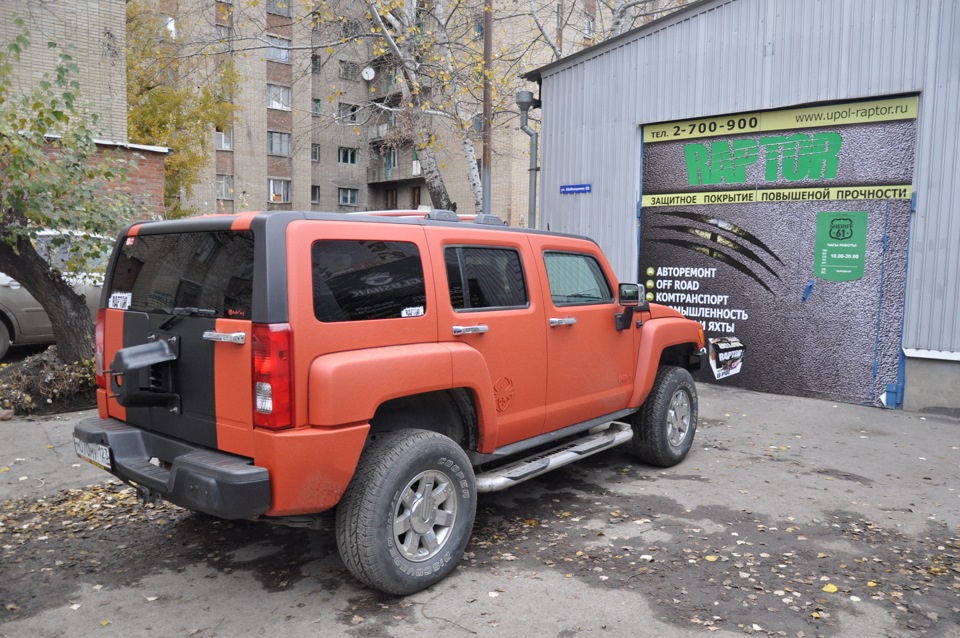 Хаммер Н3 в оранжевый Раптор — Dodge Ram, 6,7 л, 2010 года | тюнинг ...