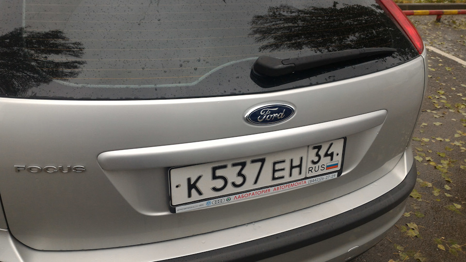 Гарантия 10 лет на эмблему багажника? ДА! — Ford Focus II Hatchback, 1 ...