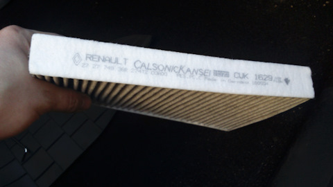 272774936R Фильтр салона RENAULT | Запчасти на DRIVE2