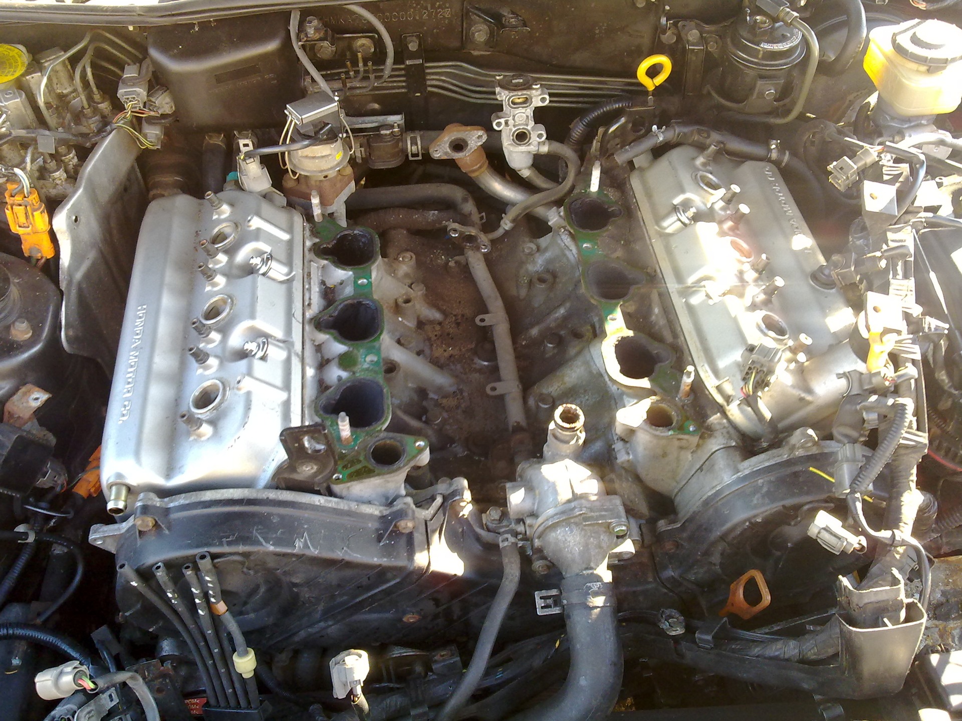 Engine — Honda Legend (KA7), 3,2 л, 1992 года | плановое ТО | DRIVE2