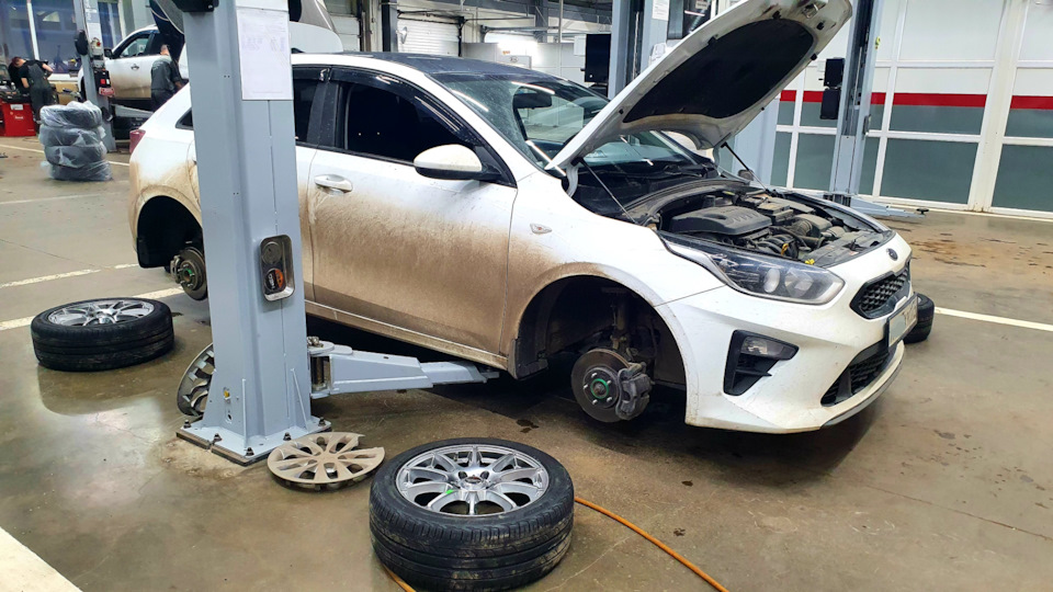 Лето r17 — KIA Ceed (3G), 1,6 л, 2019 года | колёсные диски | DRIVE2