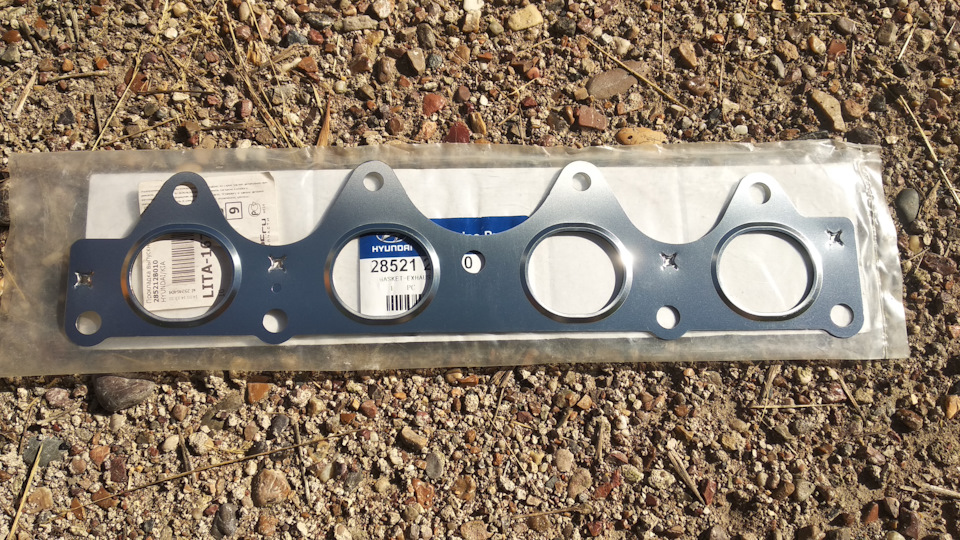 Прокладка выпускного коллектора Kia\Hyundai G4FC на KIA Rio (3G), KIA ...