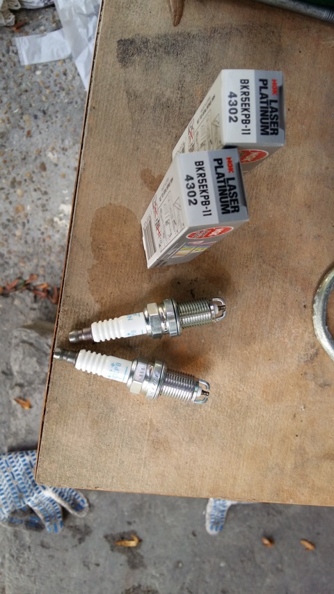 BKR5EKPB11 Свеча зажигания 4302 NGK | Запчасти на DRIVE2