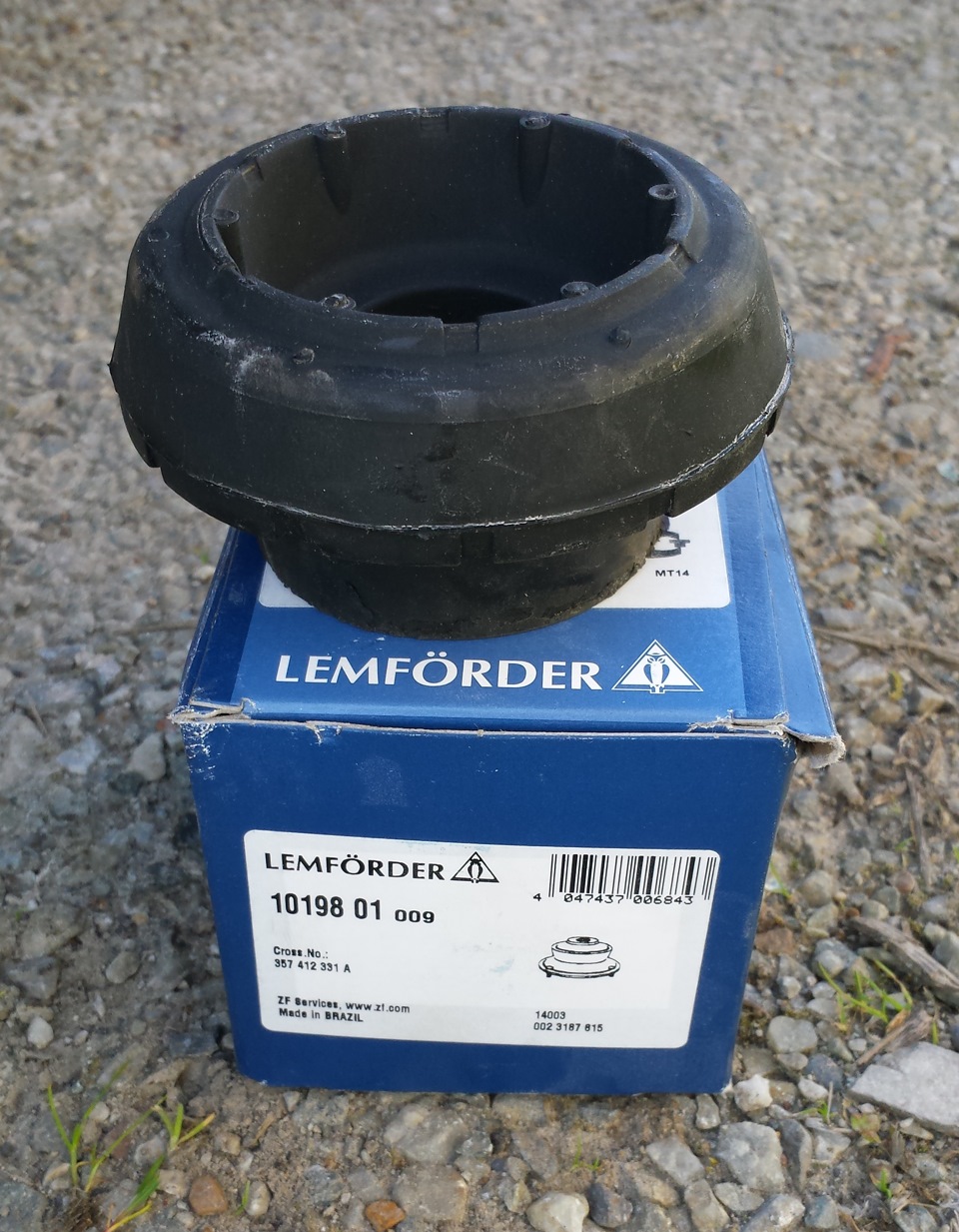 357412331A Опора амортизатора передней подвески / FORD Galaxy, SEAT, VW ...