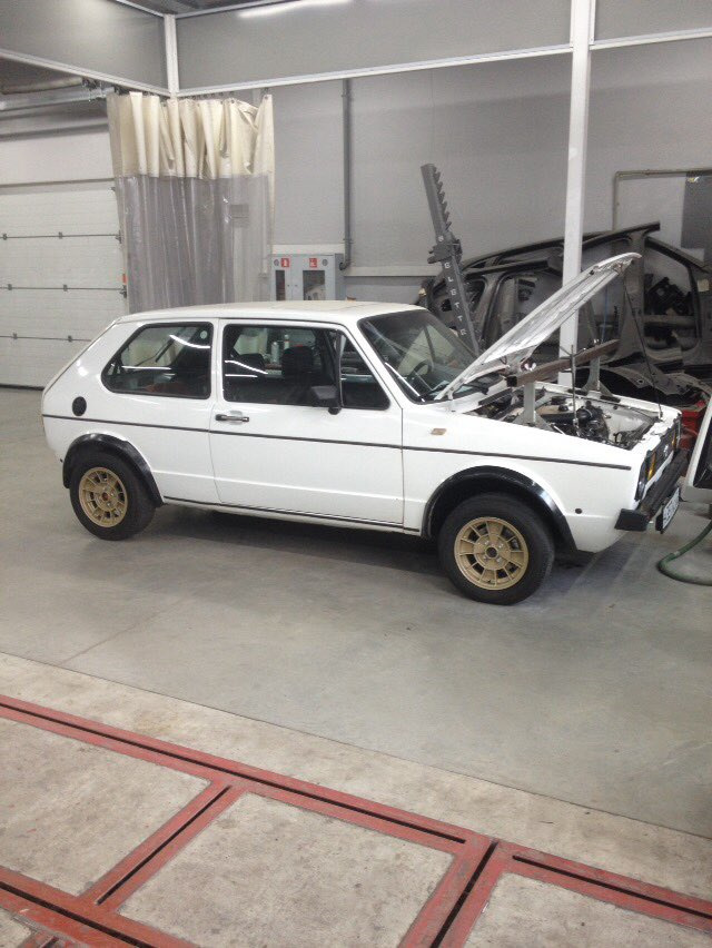 Ronal Kleeblatt. — Volkswagen Golf Mk1 GTI, 1,6 л, 1981 года | колёсные ...