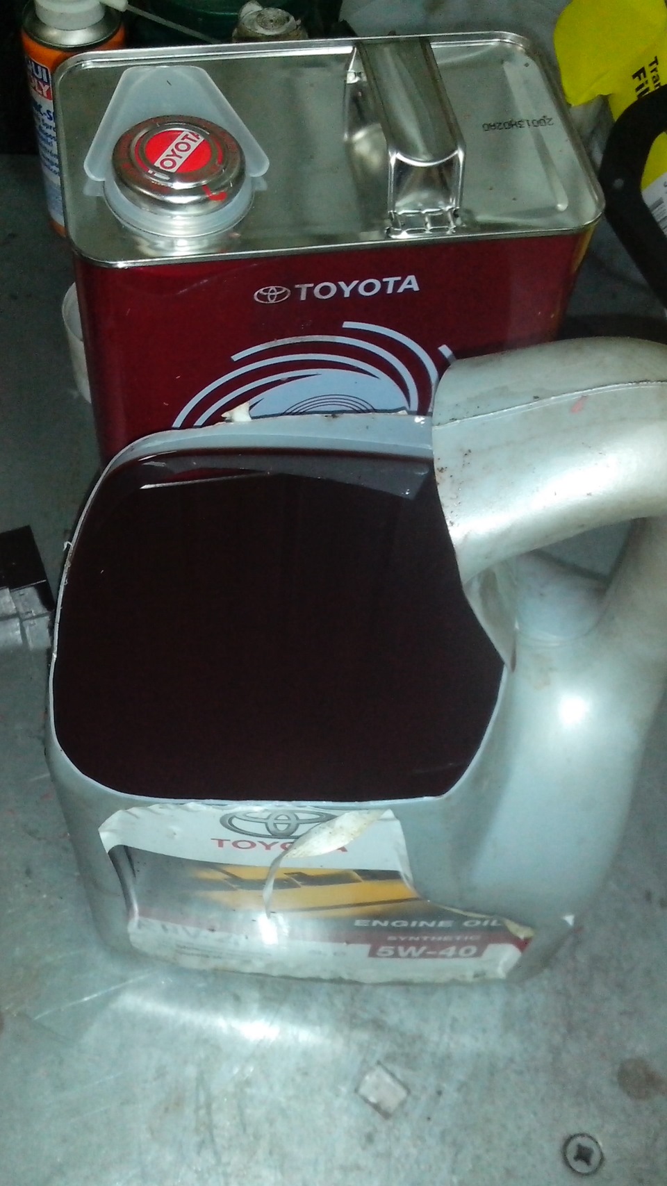 Замена масла в АКПП — Toyota Land Cruiser Prado 90-series, 3,4 л, 1998 ...