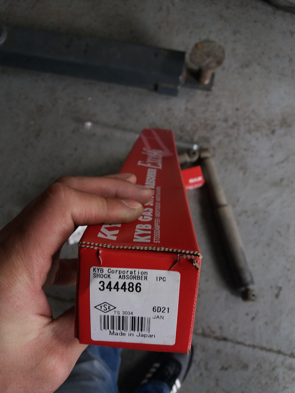 0344486 Стойка амортизаторная, с газовым подпором, справа Opel ...