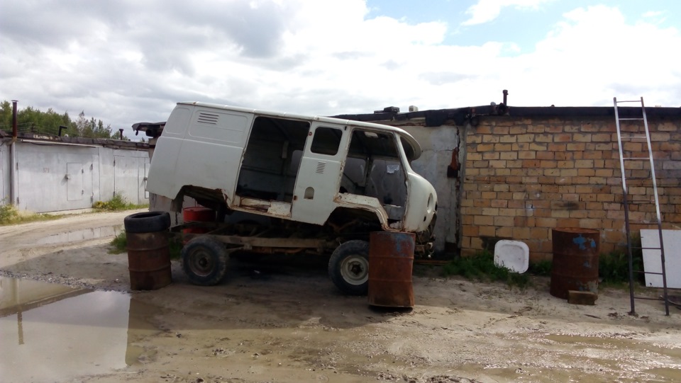 2.расчленение — УАЗ 3909, 2,5 л, 1997 года | кузовной ремонт | DRIVE2