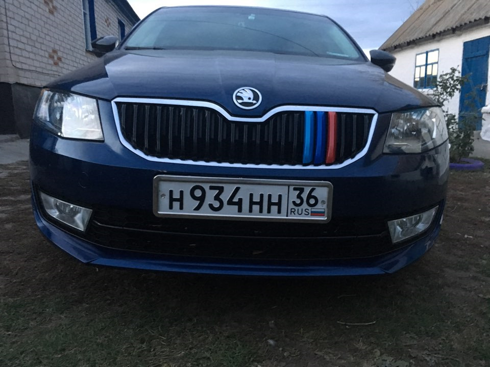 М полоски — Skoda Octavia A7 Mk3, 1,4 л, 2016 года | тюнинг | DRIVE2