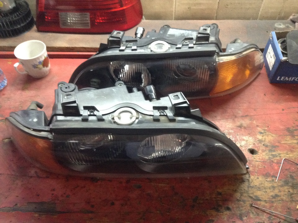 Дорестайл фары е39 — Bmw Alania Parts на DRIVE2