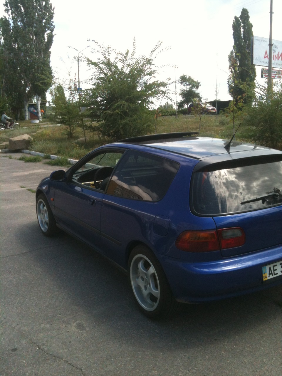 Переобулся R14-R16 — Honda Civic Hatchback (5G), 1,8 л, 1995 года ...