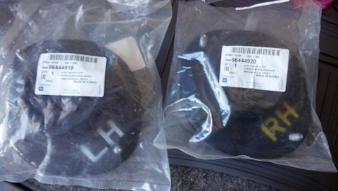 96444919 Опора амортизатора левая GM | Запчасти на DRIVE2