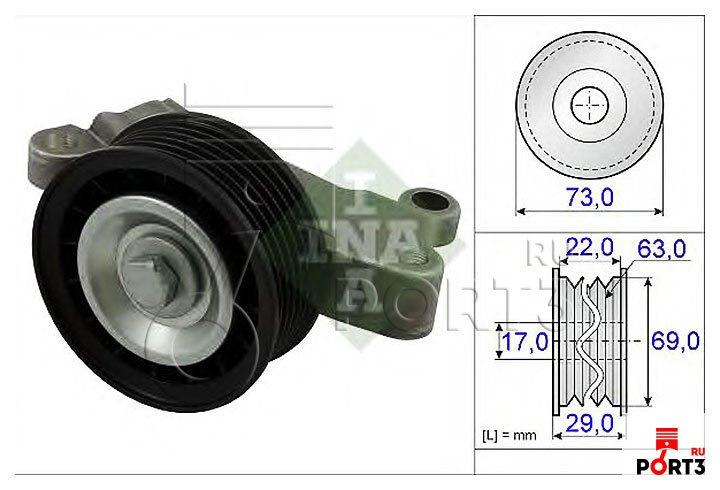 Замена ремней и натяжителя. — Ford C-Max I, 2 л, 2008 года | визит на ...