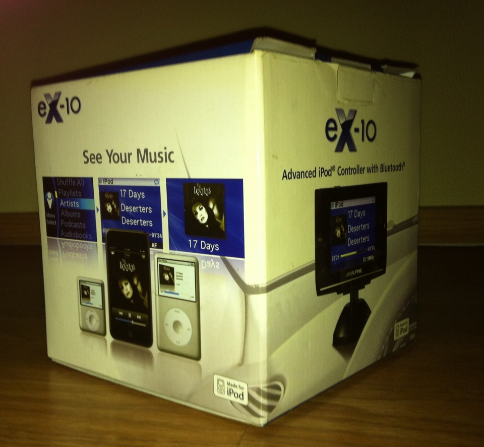 Автомобильный контроллер для iPod Alpine eX-10 — BMW 1 series (E81/E87 ...