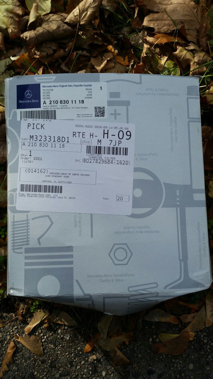 A2108301118 Комплект картриджей фильтра салонного Mercedes | Запчасти ...