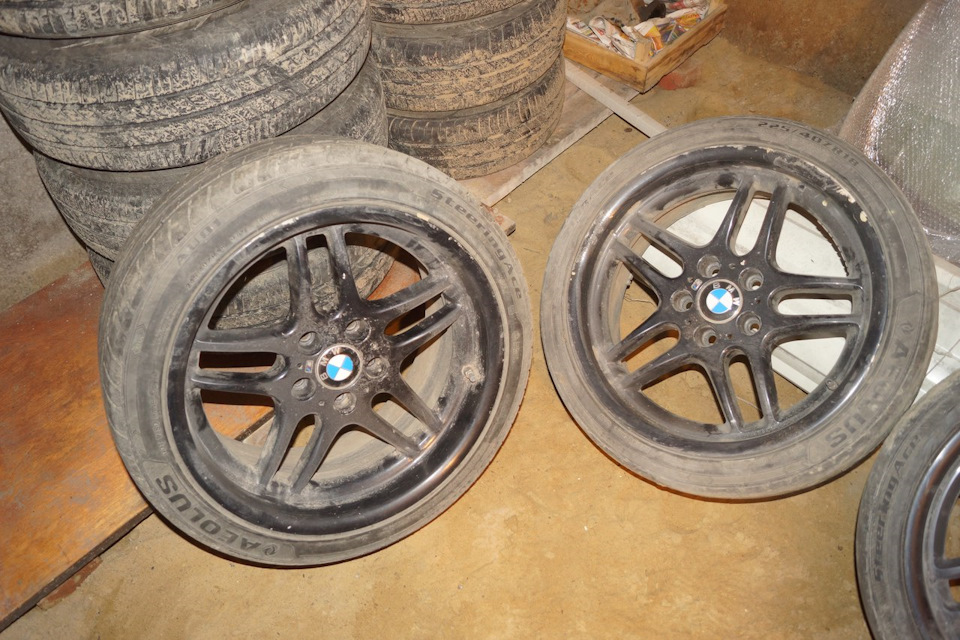 37стиль ///M Parallel Spoke R18. — BMW 5 series (E39), 2,8 л., 1998 ...