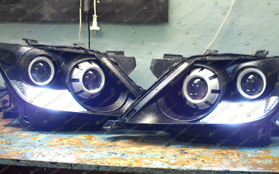 Светодиодные фары (QBi Led) Lexus LX 570 — Ledstudio на DRIVE2