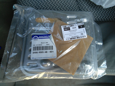 4864505AB Фильтр АКПП Chrysler | Запчасти на DRIVE2