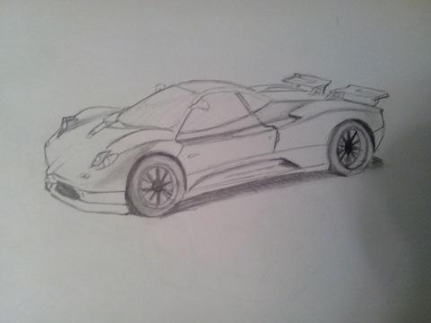Pagani Zonda Coloring Pages