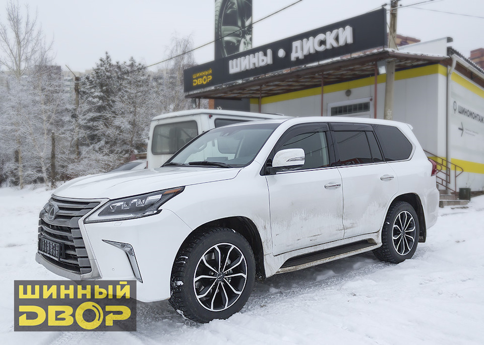 Lexus LX 570 на дисках Mak XENON Ice Black — Шинный двор на DRIVE2