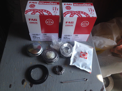 713610240 Комплект подшипника колеса FAG | Запчасти на DRIVE2