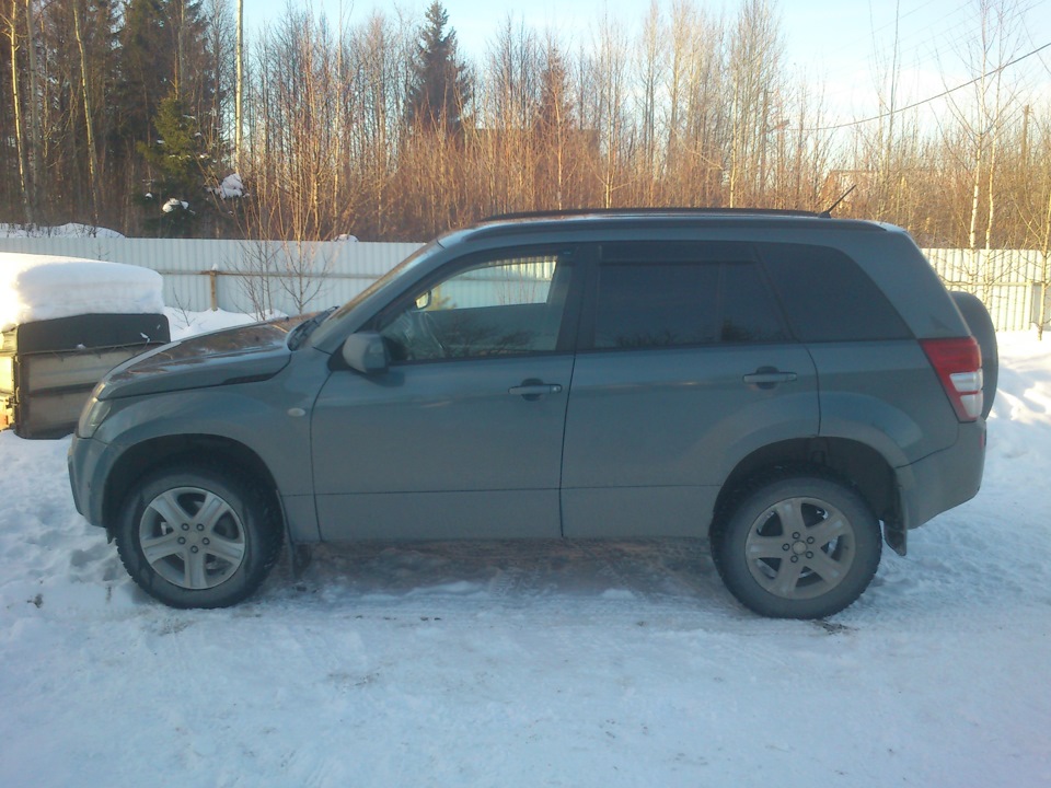 Лифтанулся… — Suzuki Grand Vitara (2G), 2 л, 2007 года | тюнинг | DRIVE2